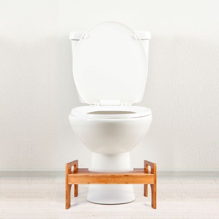 Go Better Bamboo Toilet Stool 7 to 9 Inches Kegel8